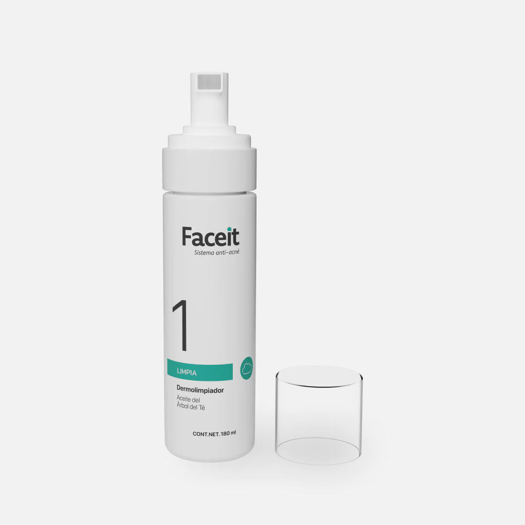 FACEIT Dermolimpiador Facial - 180ml – Tienda Farmapiel