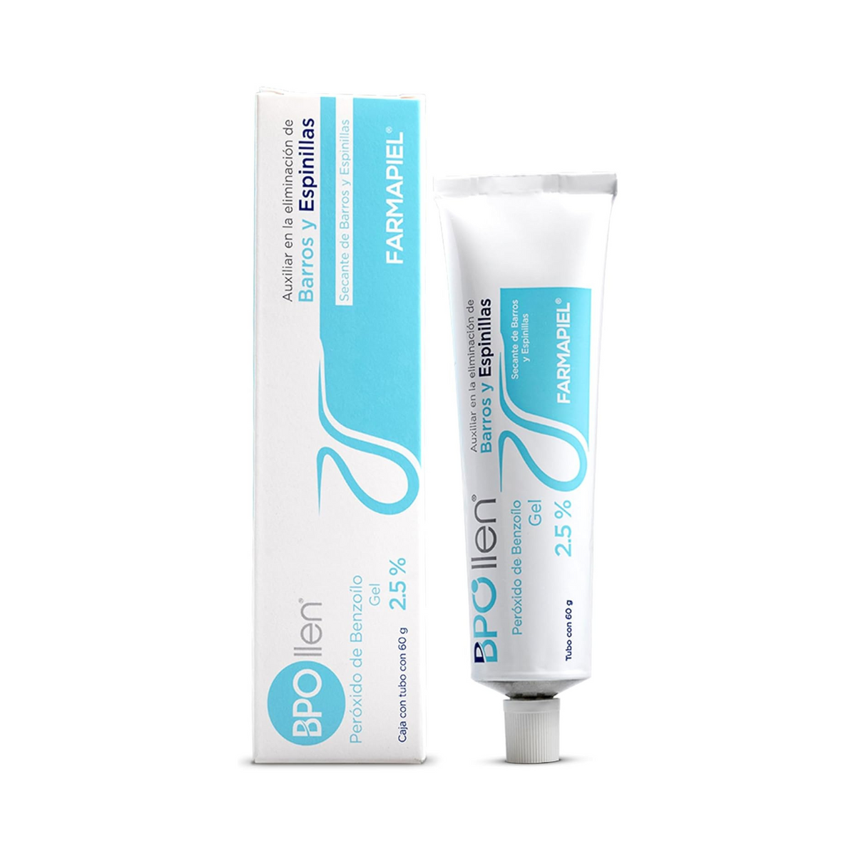 Bpollen Peróxido de Benzoilo Gel 2.5% - 60g – Tienda Farmapiel