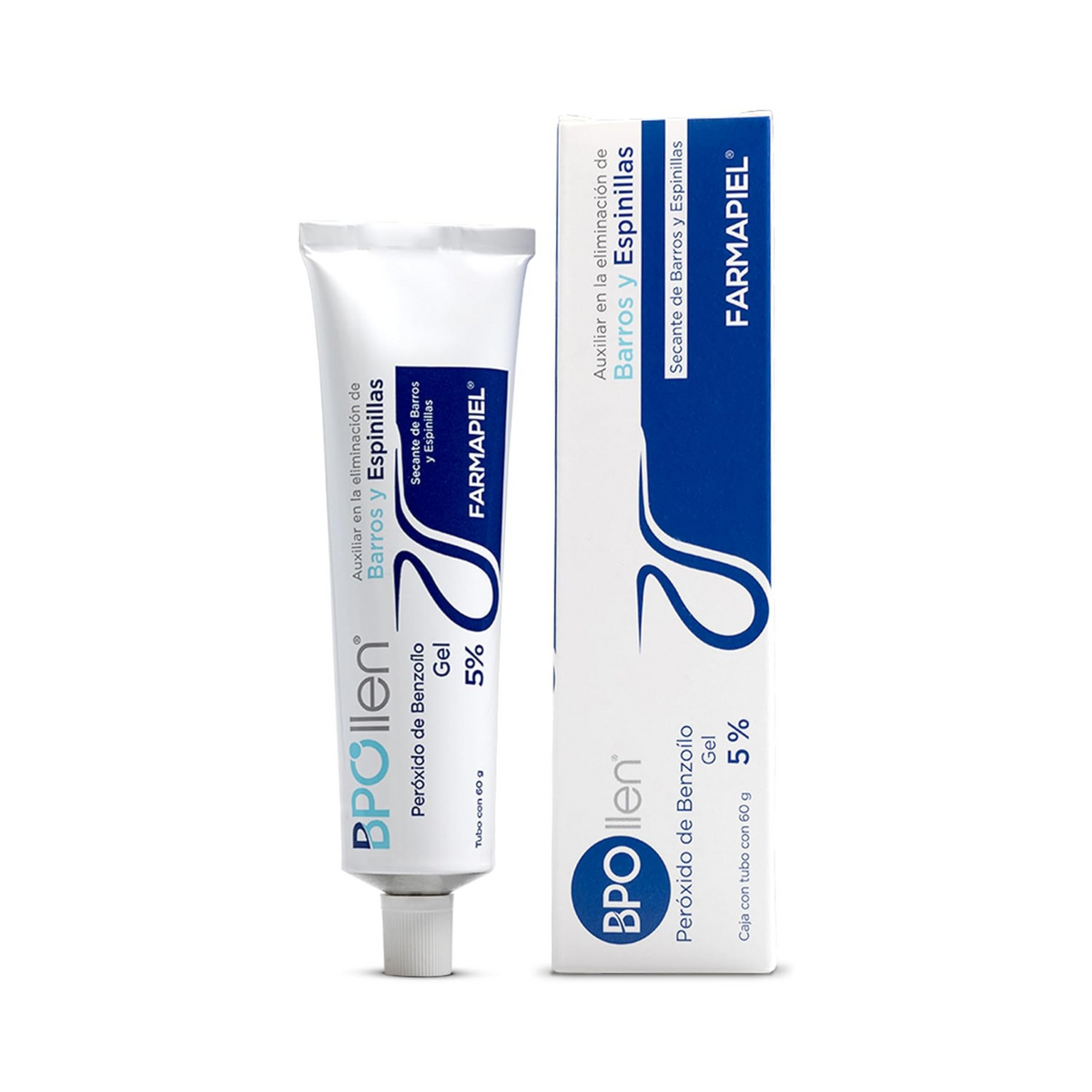 Bpollen Peróxido de Benzoilo Gel 5% - 60g – Tienda Farmapiel