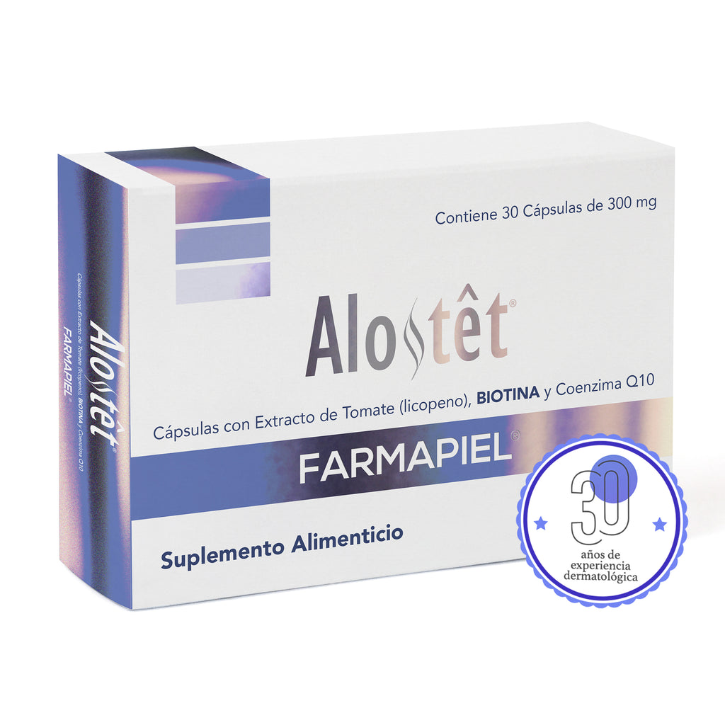 Alostet Cápsulas con Biotina | Vitaminas Anticaída para Crecimiento y ...