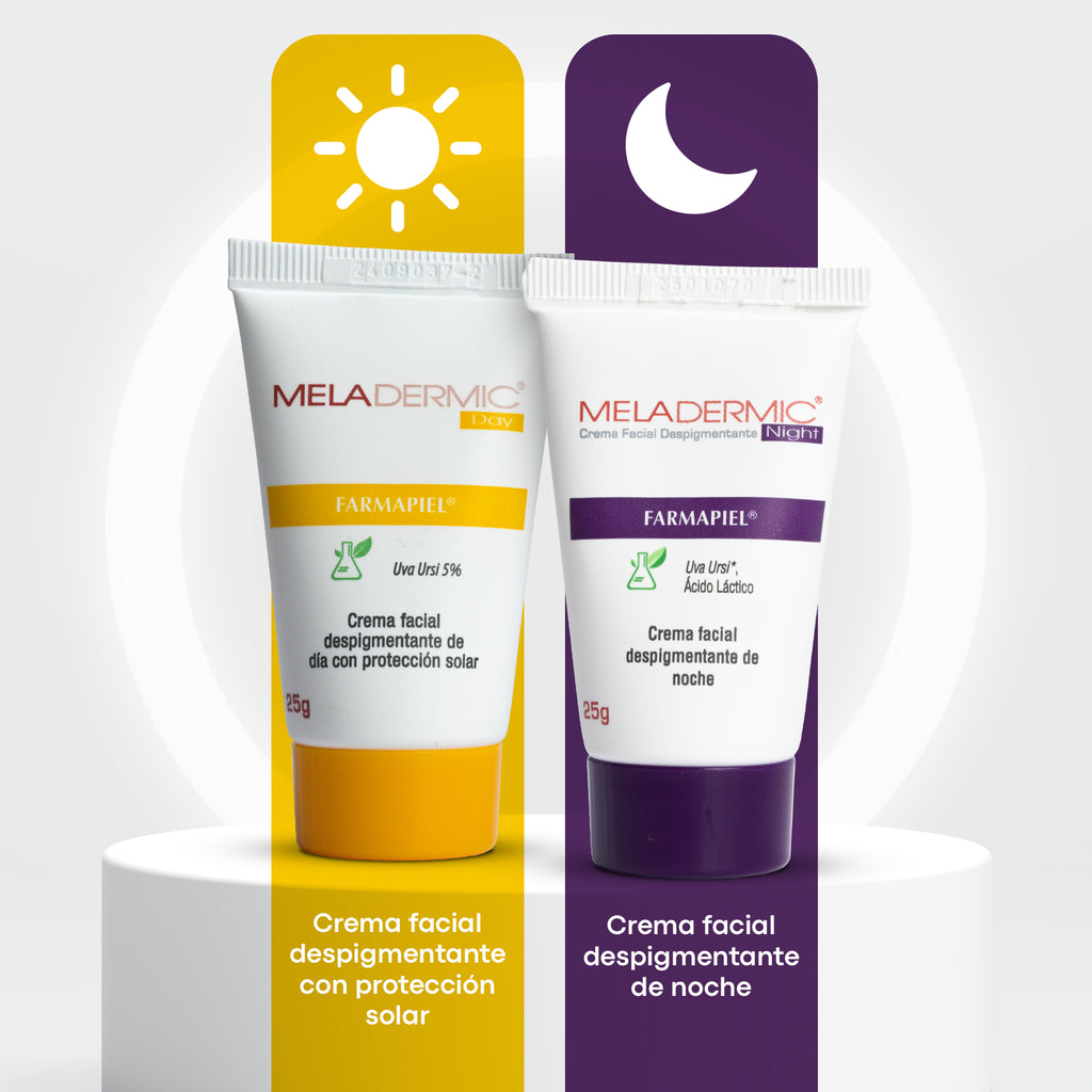 Meladermic Pack Day & Night | Kit Despigmentante, Antioxidante y Unifi ...