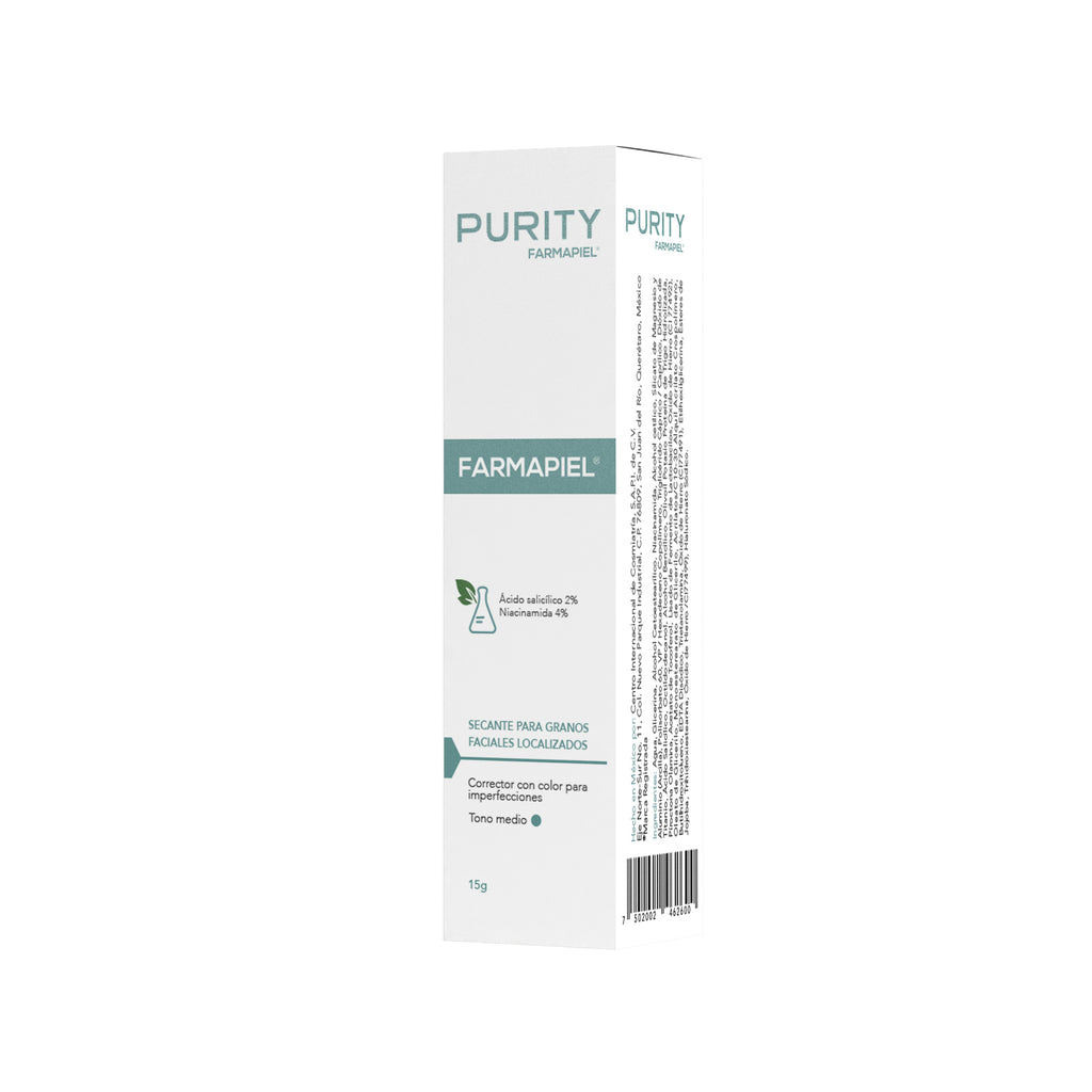 Purity Corrector Facial con Color para Imperfecciones | Secante con Ni ...