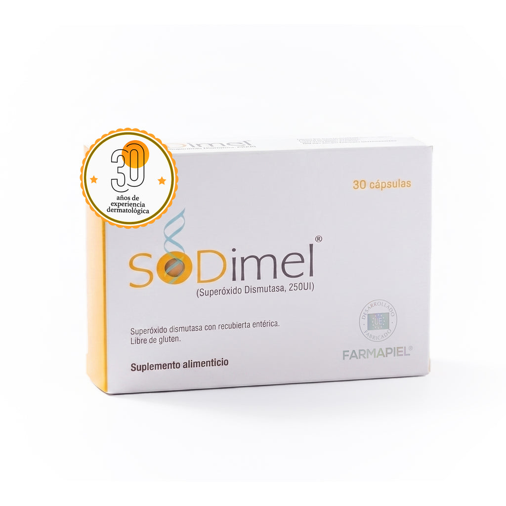 SODimel Suplemento Antioxidante | Reduce Estrés Oxidativo, Mejora Piel ...