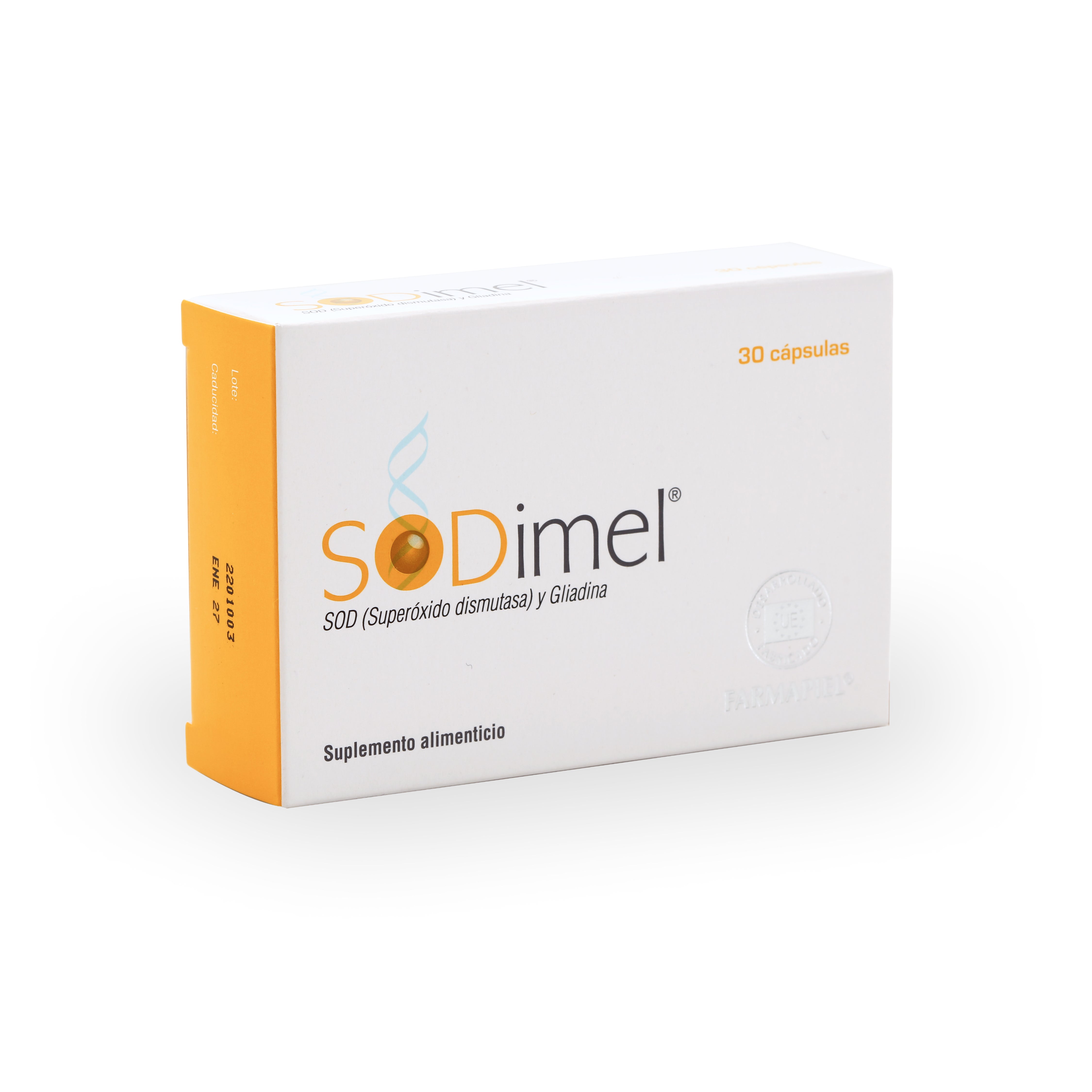 SODimel Suplemento Antioxidante | Reduce Estrés Oxidativo, Mejora Piel ...